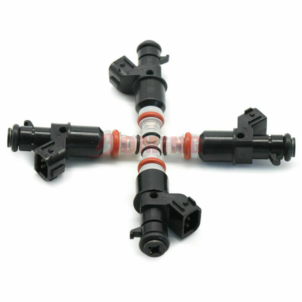 4x New 16450-PPA-A01 Fuel Injectors For Honda Civic CRV CR-V 2.4L L4 ...