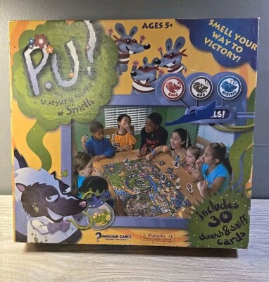 P.U! The Guessing Game of Smells – Scratch N Sniff Family Board Game ...