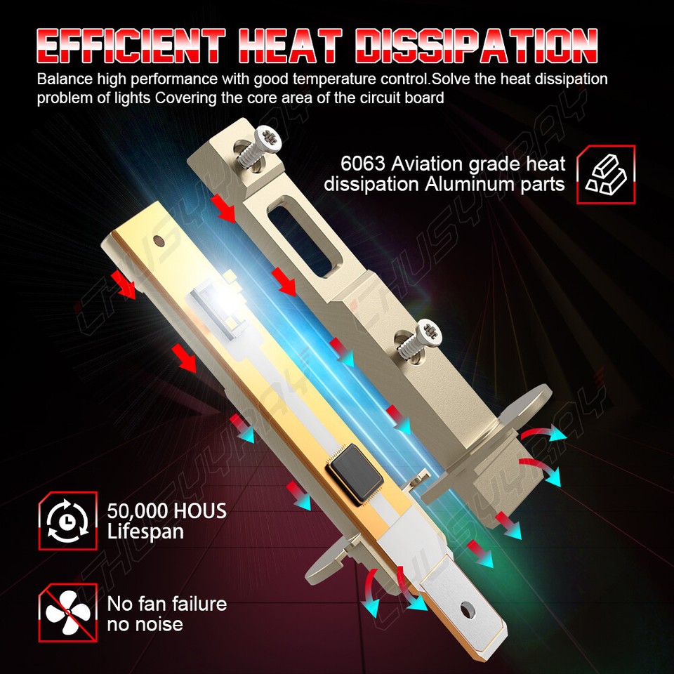 2x H1 LED Headlight Bulb Holder Socket Adapter Kit For Ford Focus ...