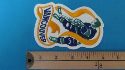 1 RARE 70-71 VANCOUVER CANUCKS PLAYER NHL NATIONAL HOCKEY LEAGUE PATCH ...