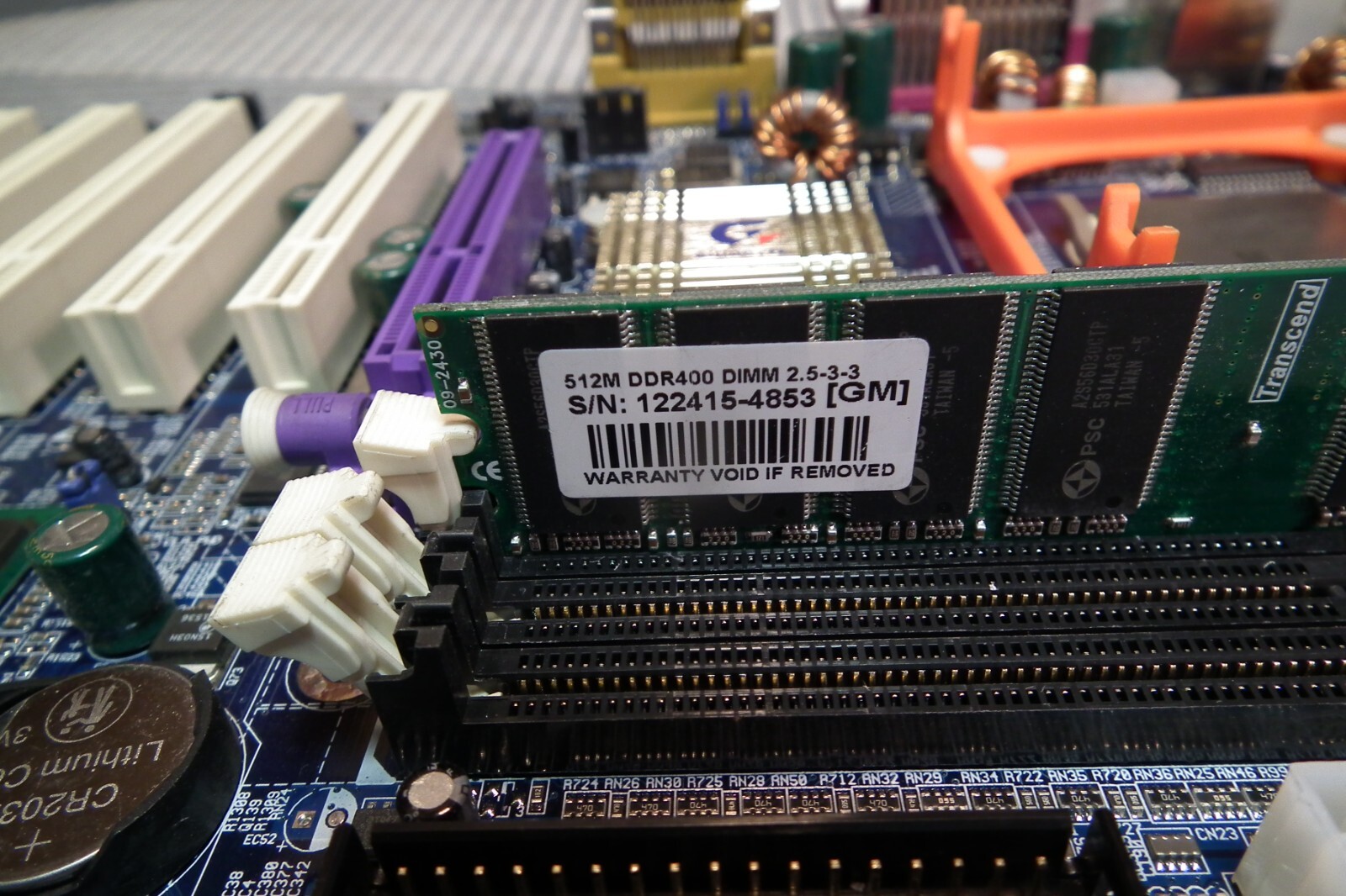 GIGABYTE GA-8IE2004P-L REV.1.0 Socket 478 Intel Motherboard +2.60GHz ...