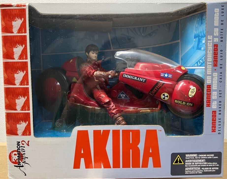 Akira Kaneda On Motorcycle Figure Deluxe Boxed Set 3D Animation from ...
