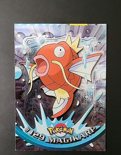 MP! #129 Magikarp Silverfoil Miscut Error Blue Label 2000 Topps Pokemon ...