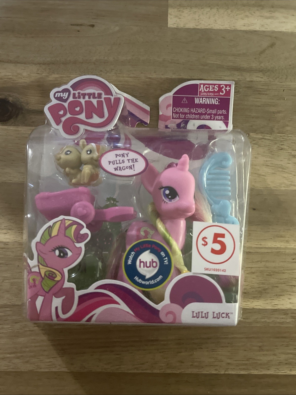 MLP My Little Pony G4 Lulu Luck 3" w wagon, chipmunks NIP | eBay