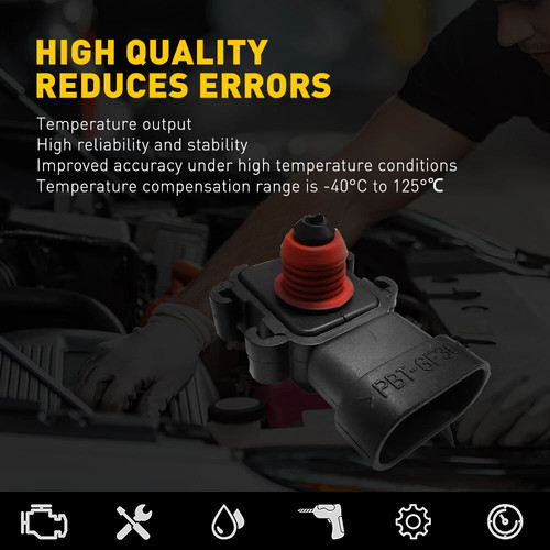 MAP Manifold Absolute Pressure Sensor 09359409 For Chevrolet Buick ...