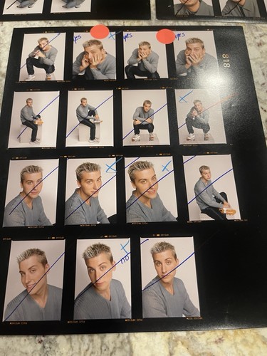 NSYNC 3 Contact Photo Sheets | eBay
