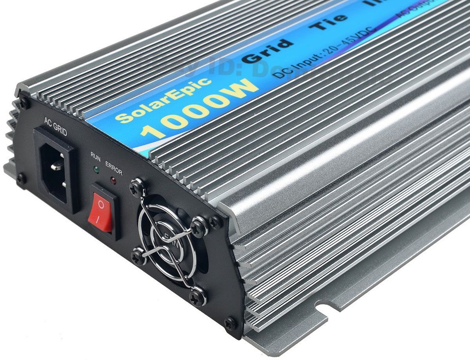 1000W Solar Grid Tie Inverter 110V or 220V MPPT Pure Sine Wave Inverter ...