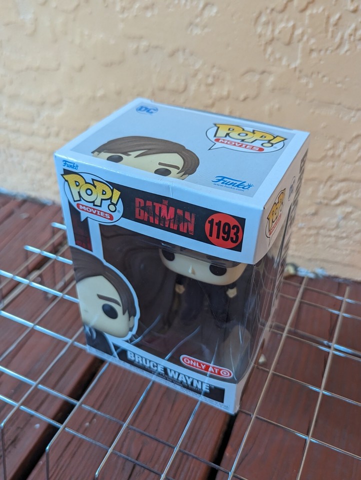 Funko Pop! The Batman Bruce Wayne #1193 Vinyl Figure ( Target Exclusive ...