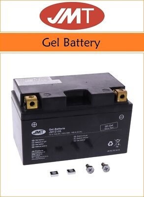 Yamaha YZF-R6 (Excl. R6S) 2006-2016 [JMT Gel Motorcycle Battery] YTZ10S ...
