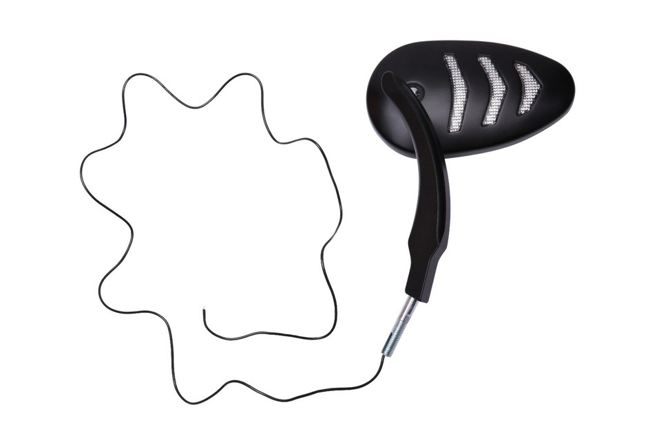 Motorcycle Rear Mirror with LED Turn Signal Fit For Harley Dyna FXDF ...