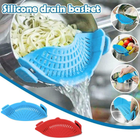 2 Pcs Clip on Strainer, Pot Strainer for Pasta Meat Vegetables Fruit ...