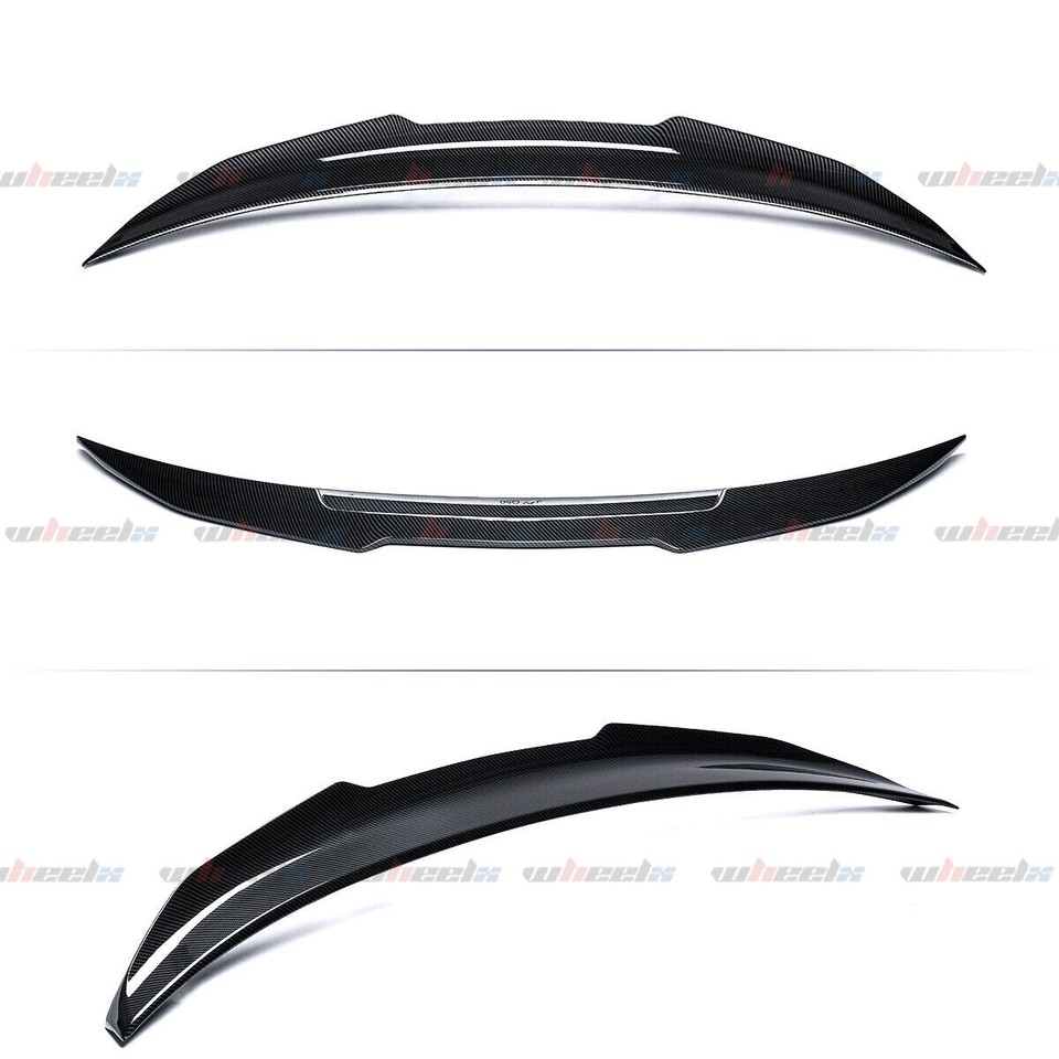 FOR 2012-18 AUDI A6 S6 C7 C7.5 PSM STYLE CARBON FIBER DUCKBILL TRUNK ...