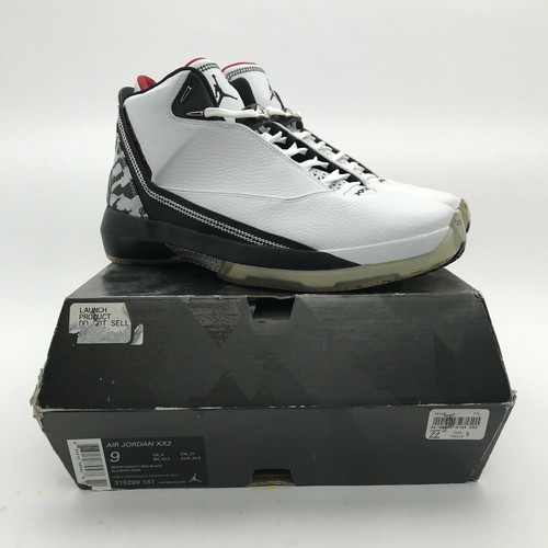 2006 Nike Air Jordan XX2 22 Retro OG White/Red 315299-161 1 zoom NEW ...