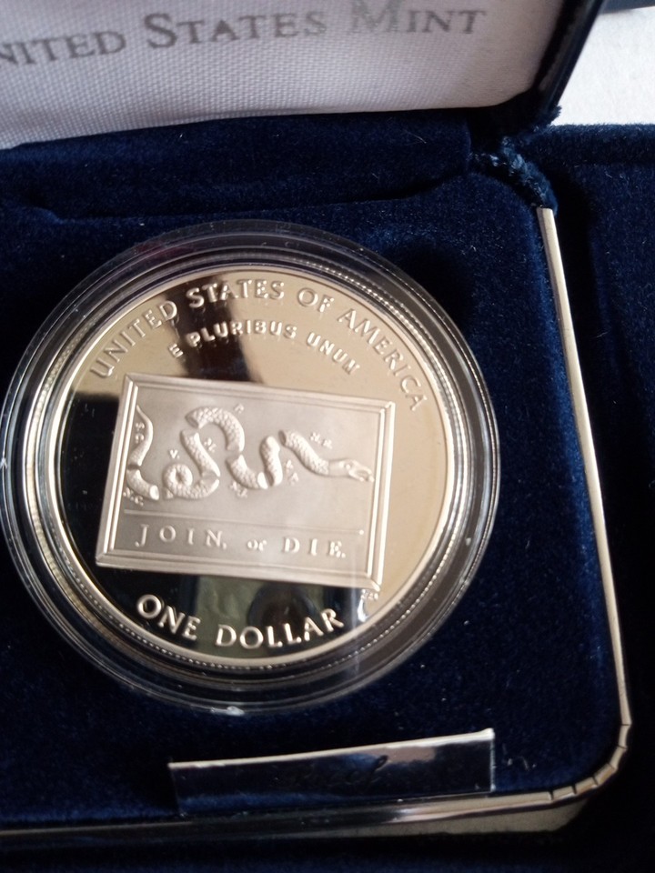 2006 Benjamin Franklin "Scientist" Proof Silver Dollar Commemorative ...