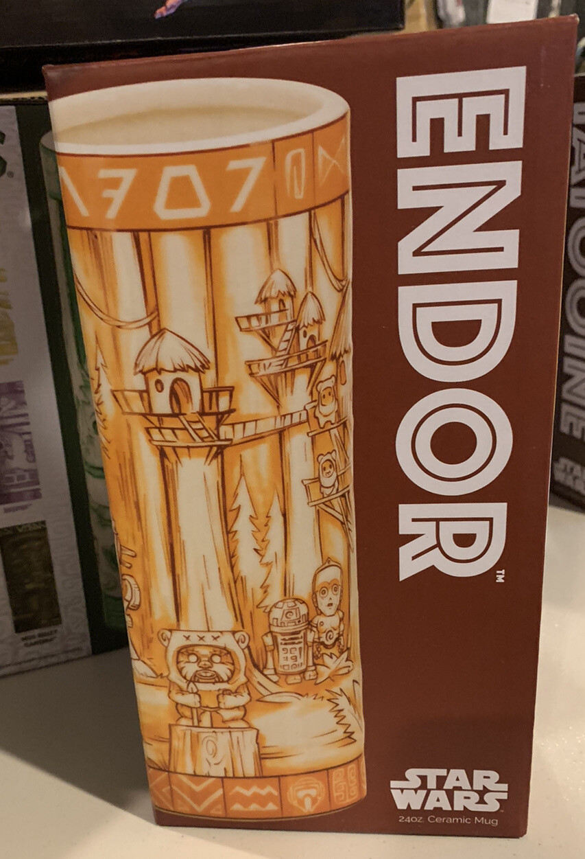 Geeki Tikis Star Wars Scenic Endor 24 oz. Ceramic Mug Tiki Brand new In ...