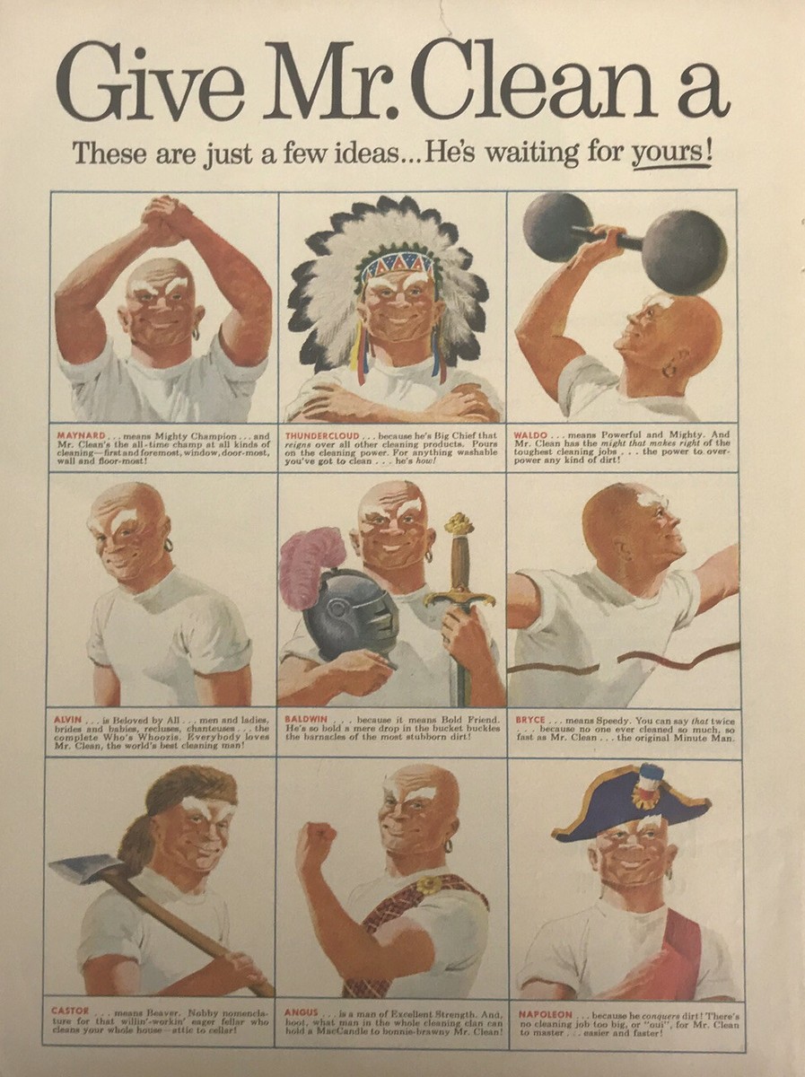 Mr Clean Vintage