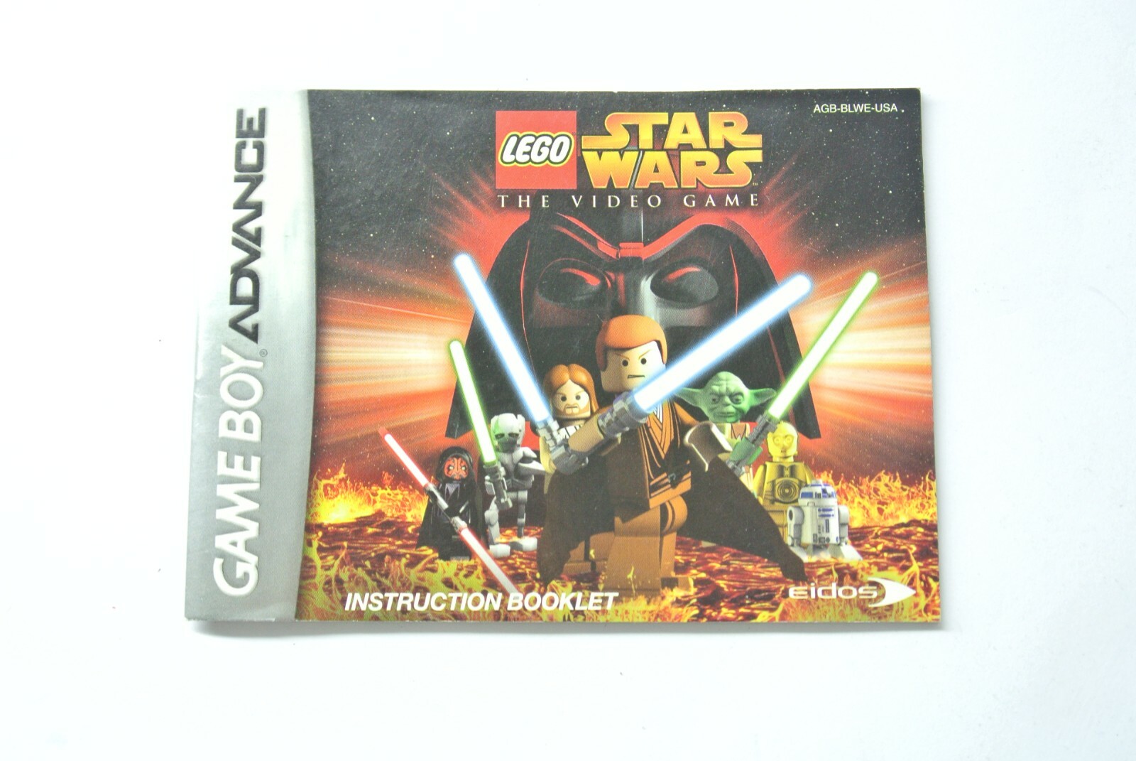 Nintendo Game Boy Advance Lego Star Wars Instruction Booklet / Manual ...