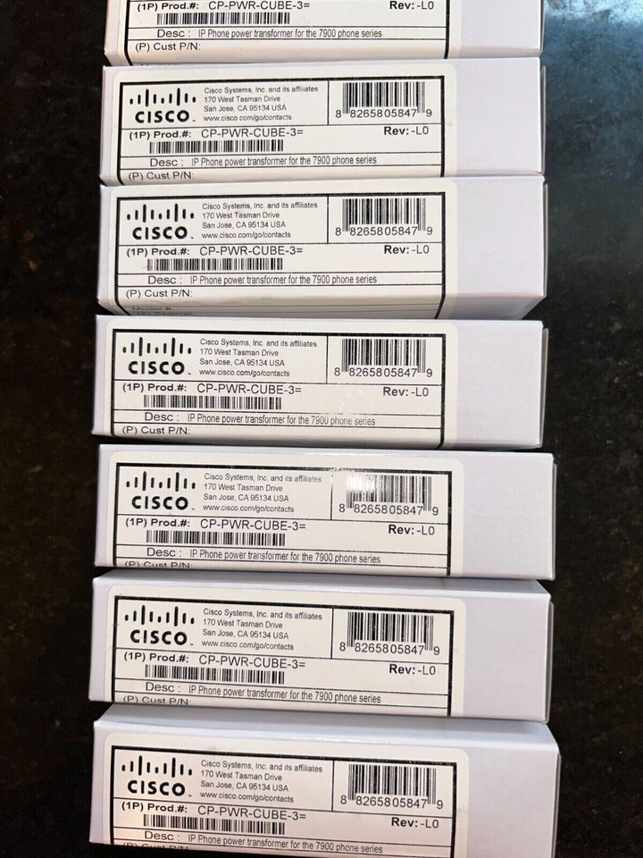 Cisco CP-PWR-CUBE-3 Power Supply Cube Adapter for Cisco 7900 Series IP ...