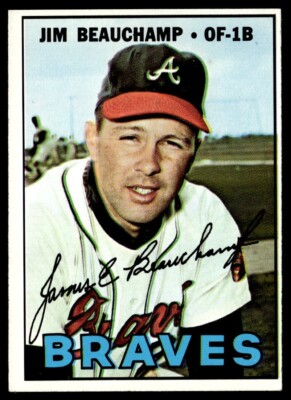 1967 Topps Baseball #307 Jim Beauchamp Atlanta Braves | eBay