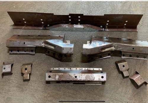 M151a2 M151a1 M151 Underbody Crossmember Rust Out Repair Kit Mutt ...