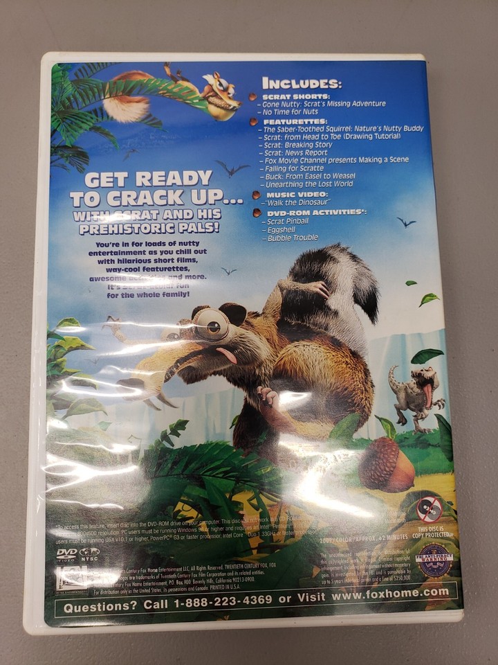 The Scrat Pack (DVD) More Adventures with Scrat & Friends | eBay