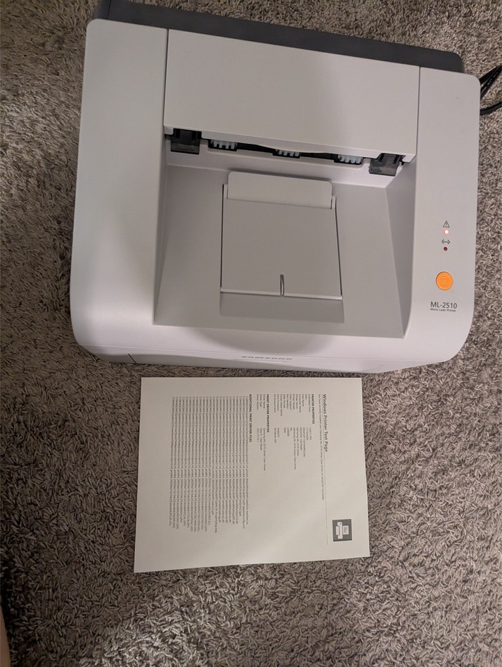 Samsung ML-2510 Workgroup Laser Printer 635753620047| eBay