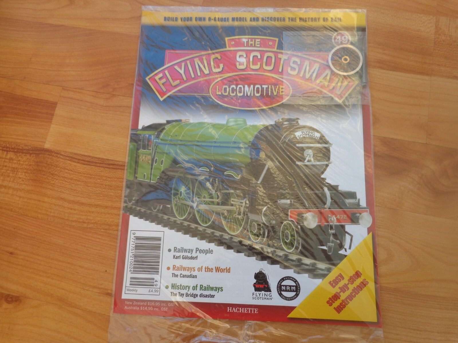 O GAUGE HACHETTE BUILD YOUR OWN THE FLYING SCOTSMAN MODEL TRAIN ISSUE ...