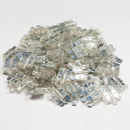 25 Amp Clear Standard Glow Blow 25A Amps Blade Fuses LED Smart Car Auto ...