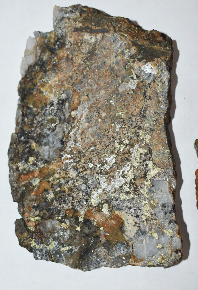 Gold Silver Ore 1800s Ore Knob Copper Mine North Carolina USA Lot 3 ...