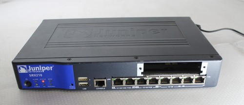 Juniper SRX210 VPN Firewall Security Appliance (SRX210H-POE) | eBay ...