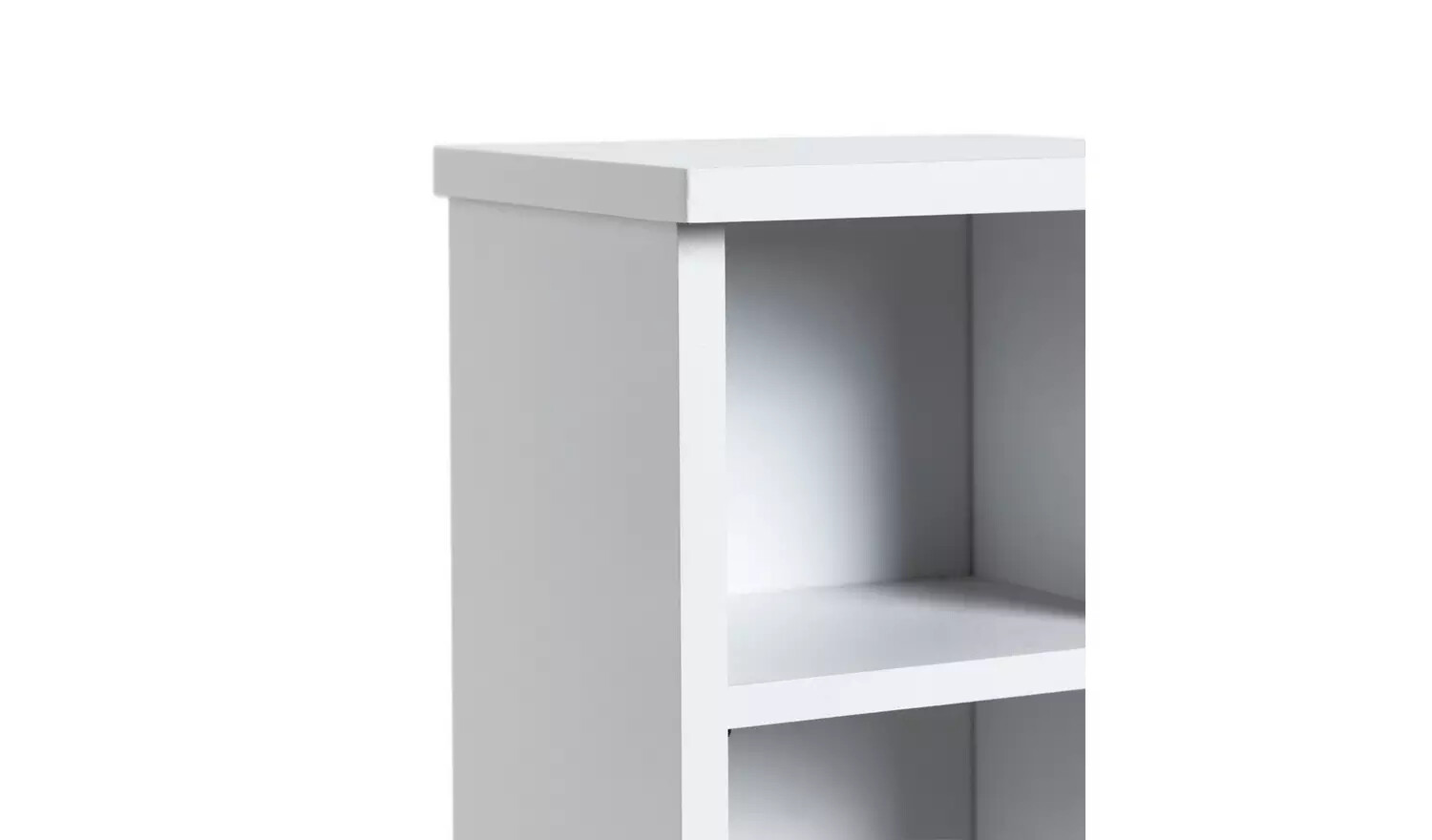 Wooden CD Storage Unit DVD Shelf Shelving Display White Media Rack ...