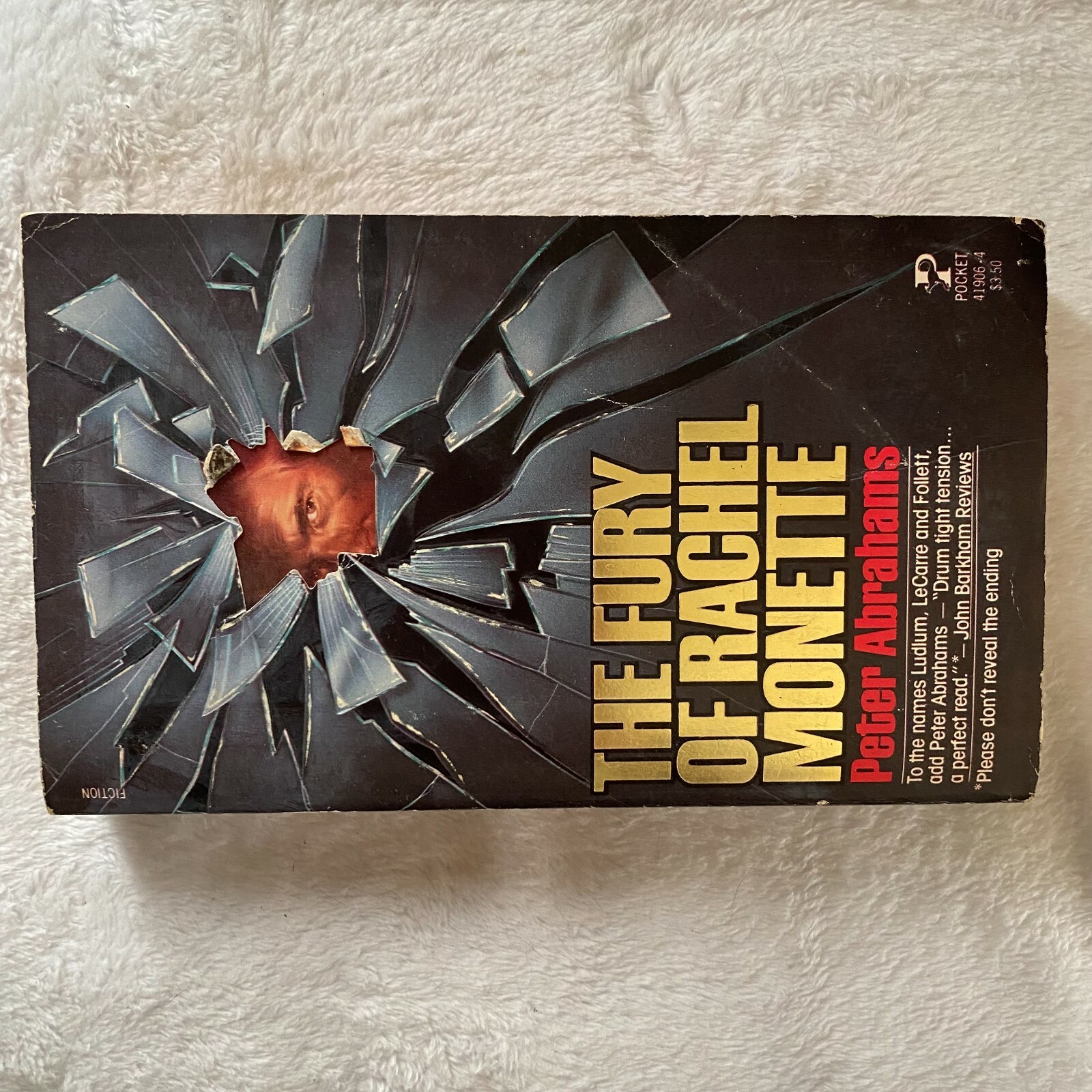 THE FURY OF RACHEL MONETTE Peter Abrahams 1982 PB thriller horror ...