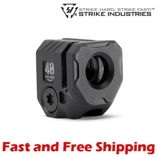 Strike Industries QUAD Micro Pistol Comp for 1/2-28 Barrel (9mm/357 SIG ...