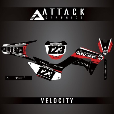 Attack Graphics Custom Velocity Complete Bike Graphics Kit For Honda ...