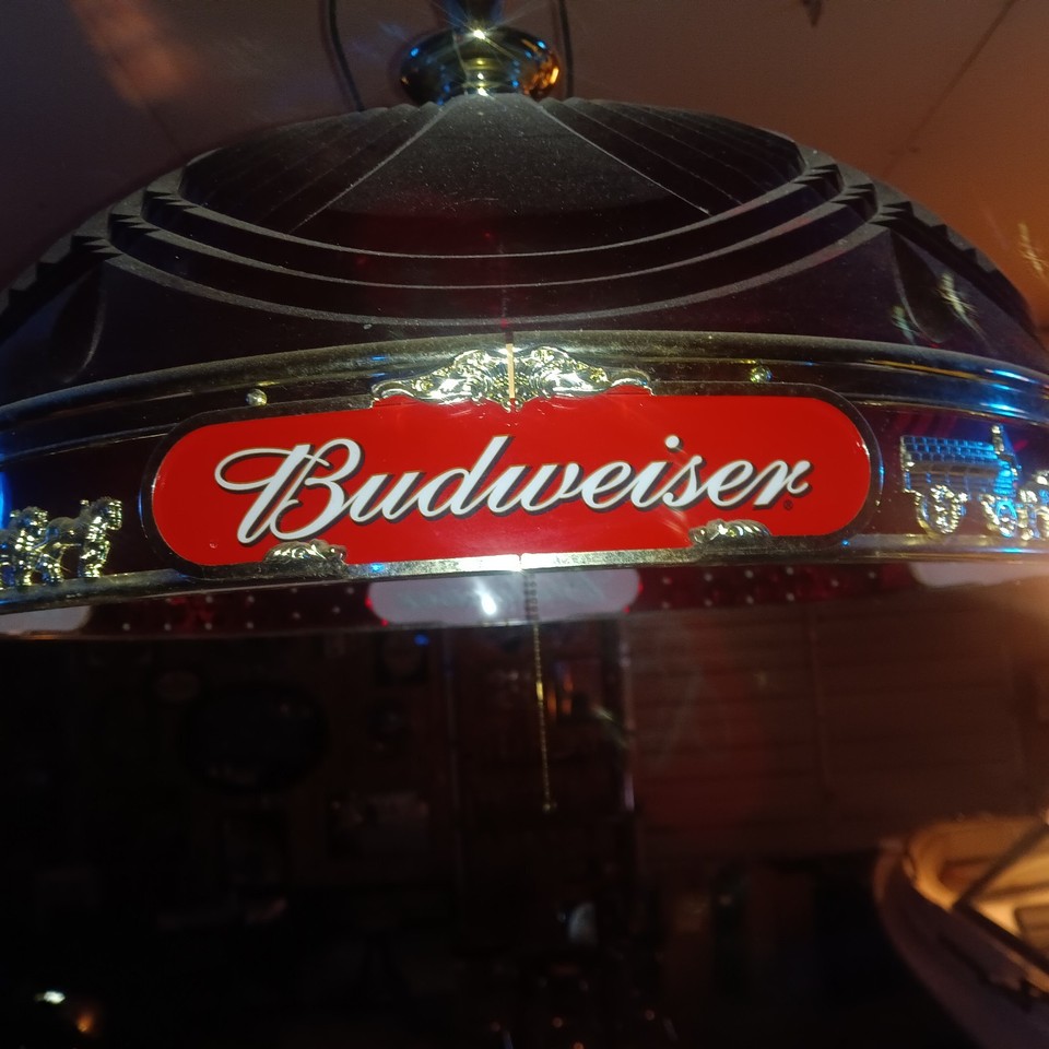 Rare Budweiser Hanging Lamp | eBay