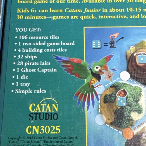 Klaus Teuber's Catan Junior Complete Board Game | eBay