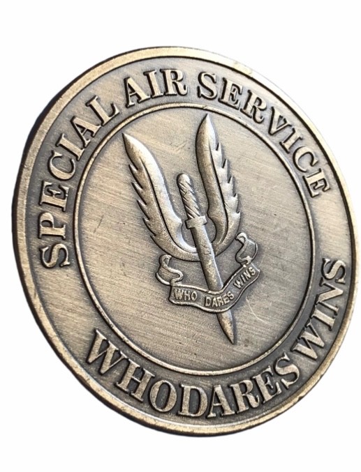 Special Air Service coin SAS challenge British Army coin New In plastic ...