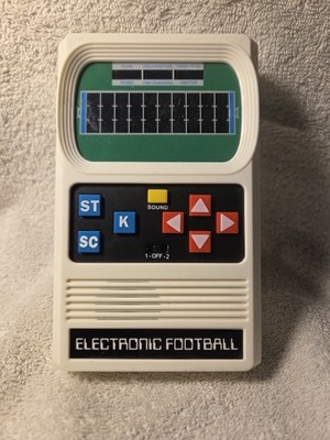 Mattel Classic Handheld Electronic Football Game | eBay