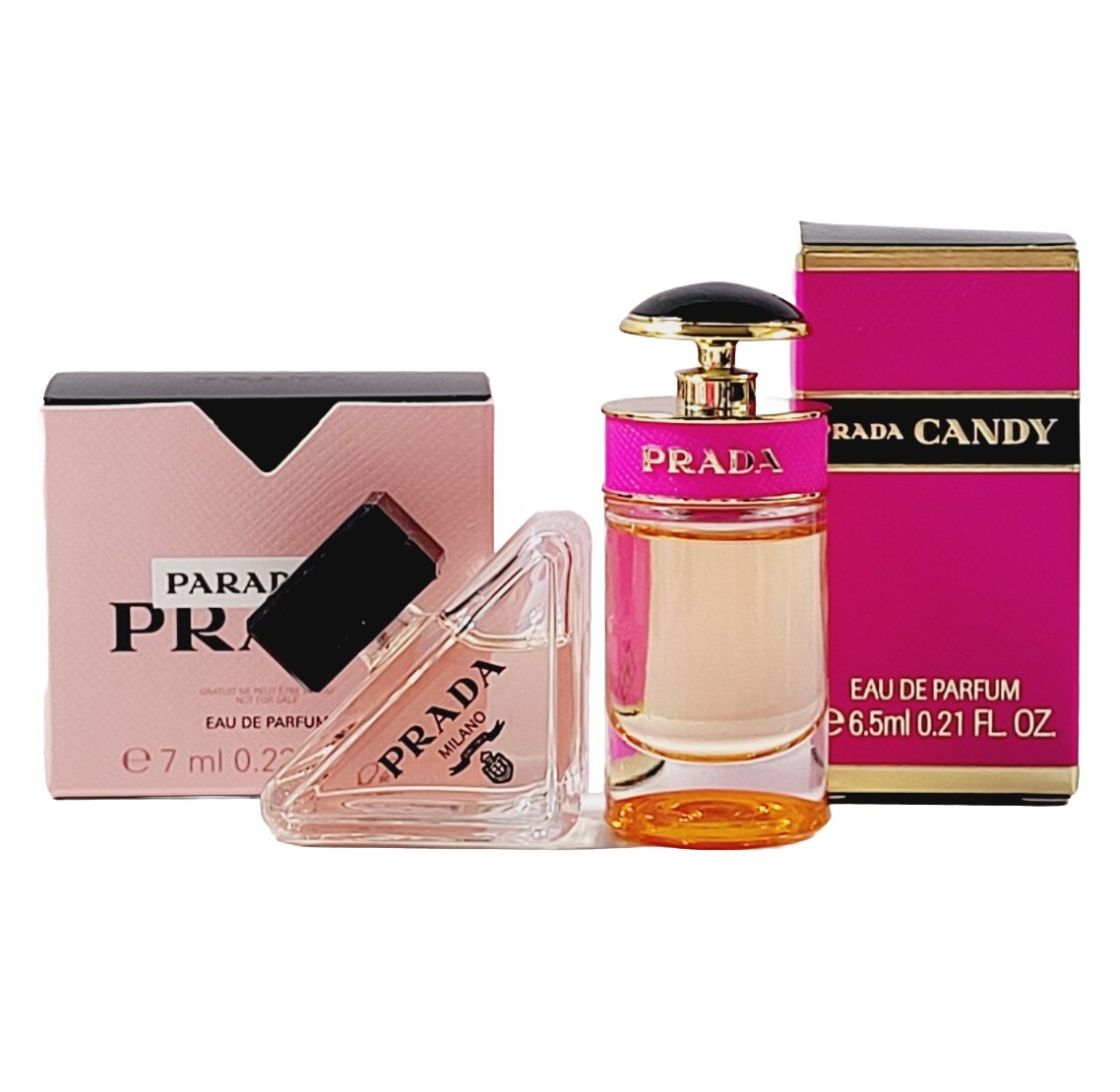 Prada Paradoxe + Prada Candy MINIATURE Eau De Parfum Perfume Not Sprays ...