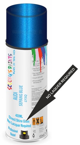 AUDI A5 Coupe Sepang Blue LY5Q/E9 PEARL Direct Gloss Shine Aerosol ...