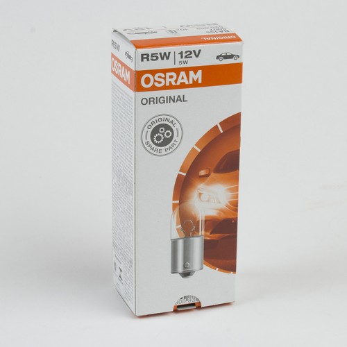 (1PC) Genuine Osram / Sylvania R5W 5007 5W 12V BA15s Incandescent Bulb ...