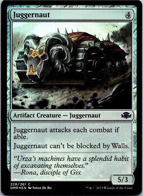 Magic the Gathering Juggernaut Dominaria Remastered Foil x1 MTG | eBay