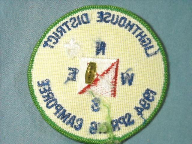 NEW VINTAGE 1994 SPRING CAMPOREE BOY SCOUT LIGHTHOUSE DISTRICT PATCH ...