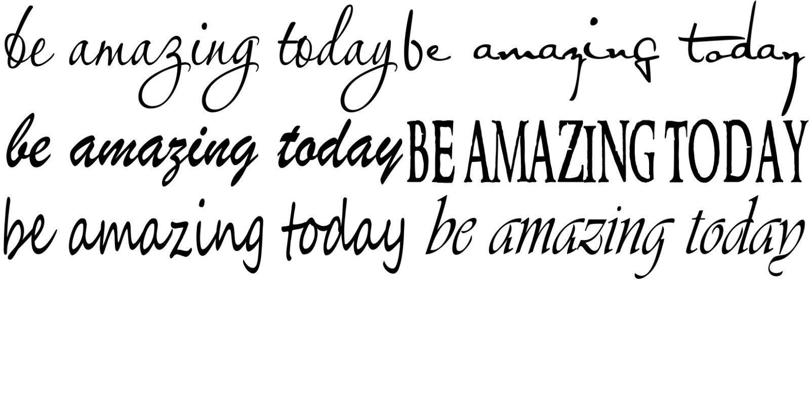 34 Motivational Wall Decals, Inspirational Quotes, Art Decor, Vinyl ...