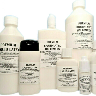 Fleshlux Liquid Latex moulding Dipping Moulds craft art SFX skin safe ...