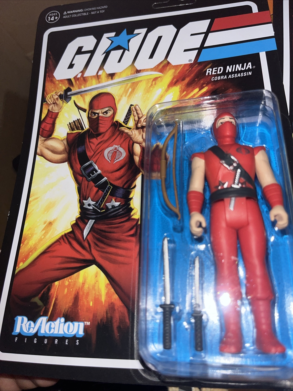 Lot of 2 G.I. Snake Eye & Red NINJA) | eBay