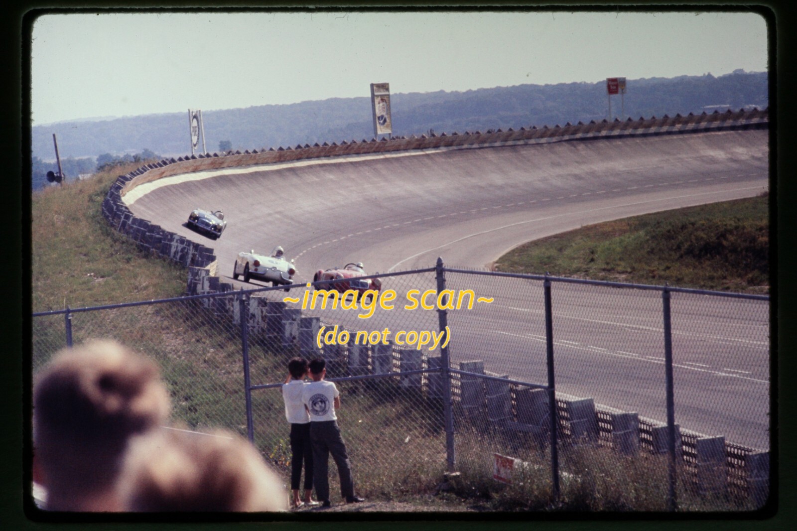 Race Cars at Meadowdale Raceway Illinois in 1961, Ektachrome Slide j25b ...
