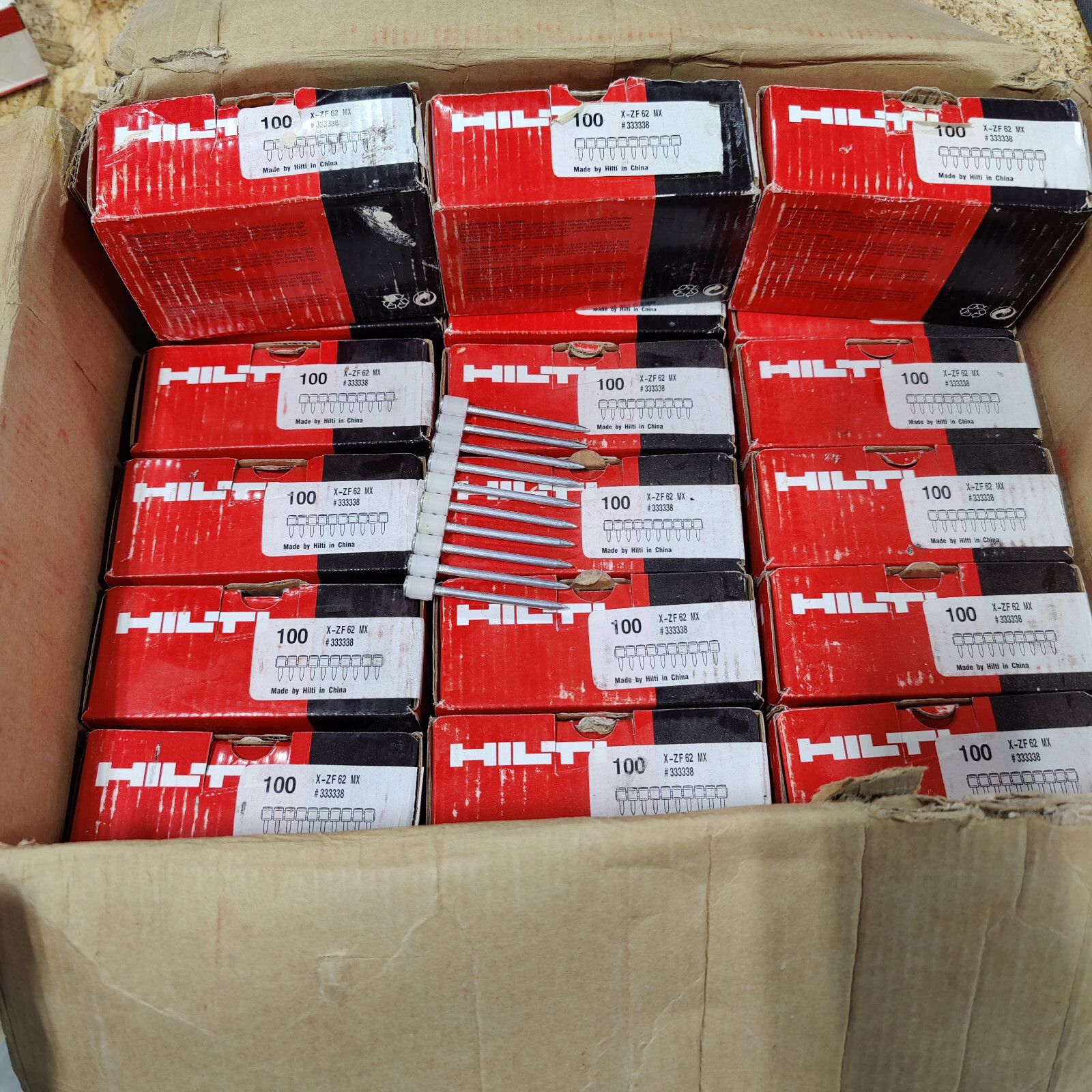 Hilti X-C MX Concrete Nails - Black for sale online | eBay