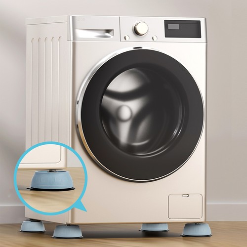 8PCS Anti Vibration Washing Machine Mats Support Anti-Slip Rubber Feet ...