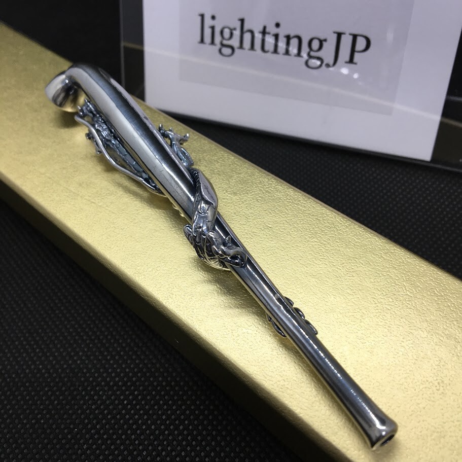 Kiseru Smoke Pipe Japanese Rising Dragon Silver Brass Made In Japan | eBay